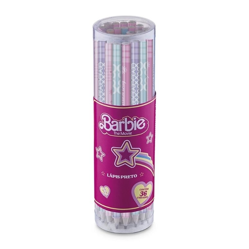 Lápis Preto - HB - Barbie O Filme - Doce Papel Papelaria Criativa